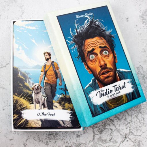 Indie Tarot Deck | Modern & Intuitive 78 Cards by | Tarocco Studio