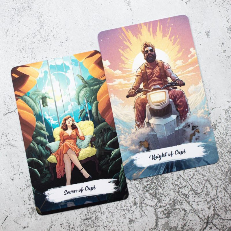 Indie Tarot Deck | Modern & Intuitive 78 Cards by | Tarocco Studio