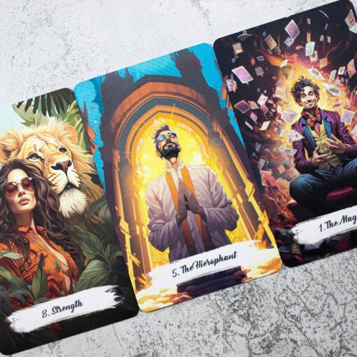 Indie Tarot Deck | Modern & Intuitive 78 Cards by | Tarocco Studio