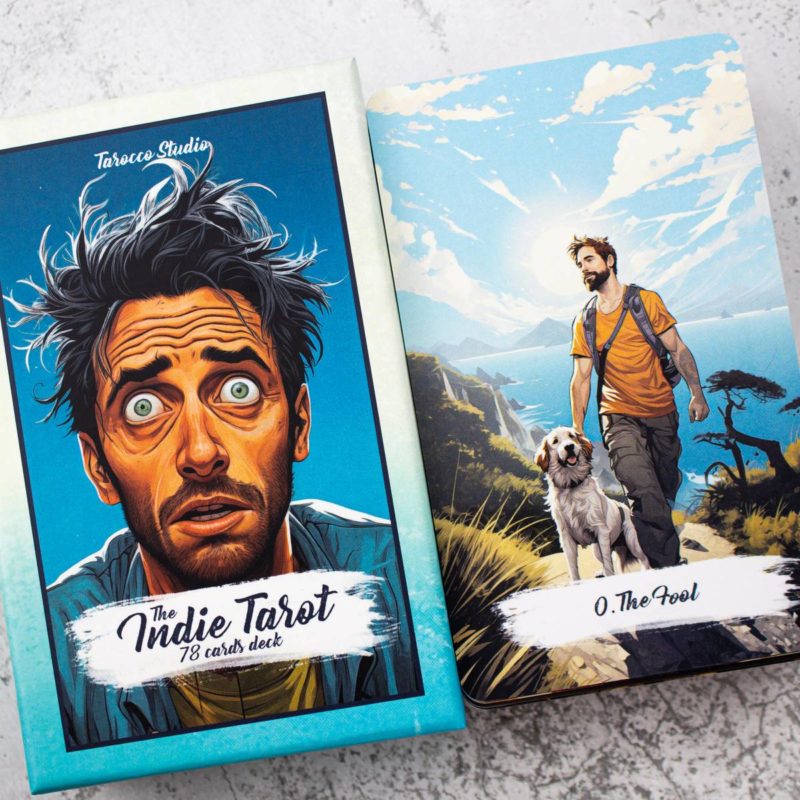 Indie Tarot Deck | Modern & Intuitive 78 Cards by | Tarocco Studio