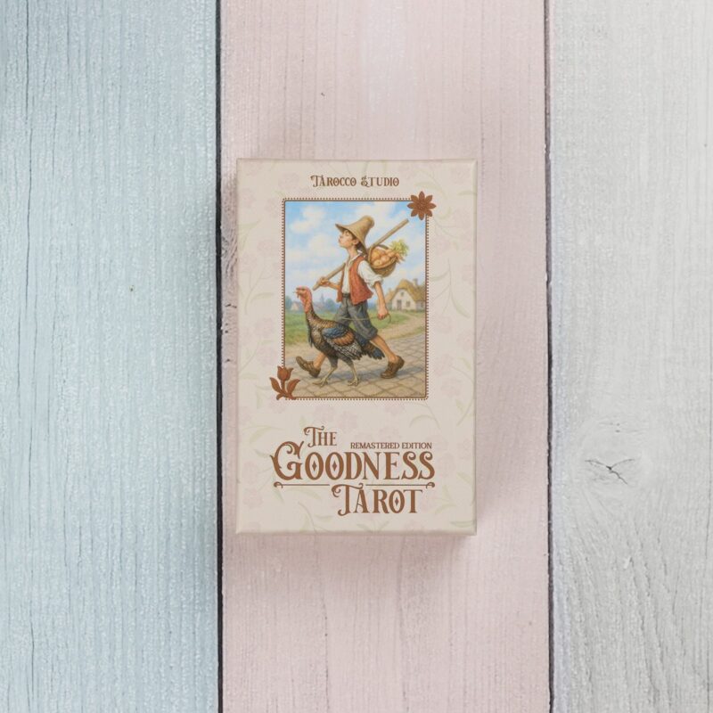 The Goodness Tarot Deck | Uplifting & Intuitive 78 Cards | Tarocco Studio